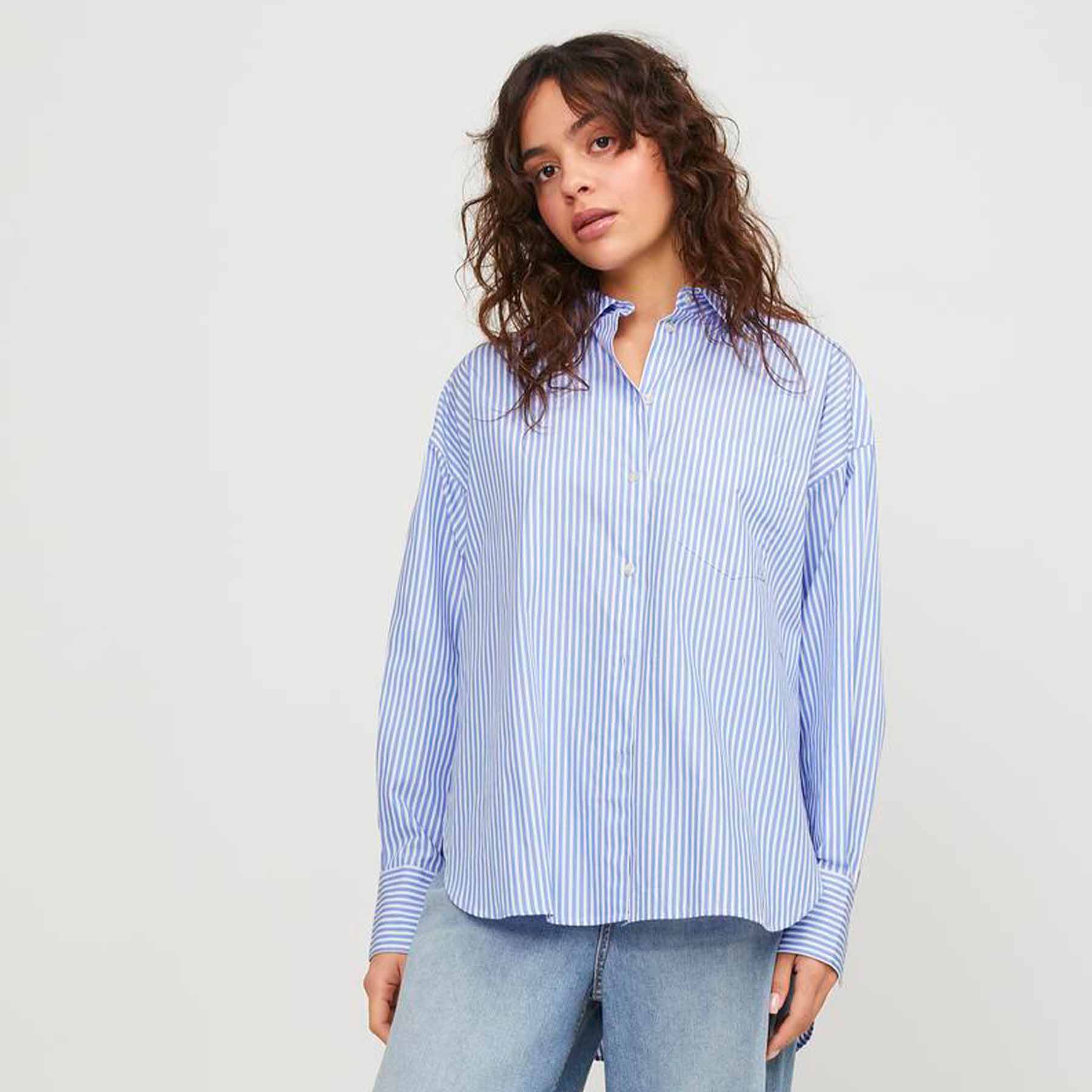 JXJAMIE LS RELAXED SHIRT – Kings Queens