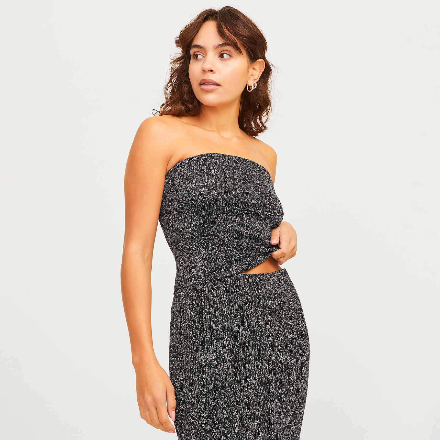 Jxsigga glitter bandeau top – Kings Queens