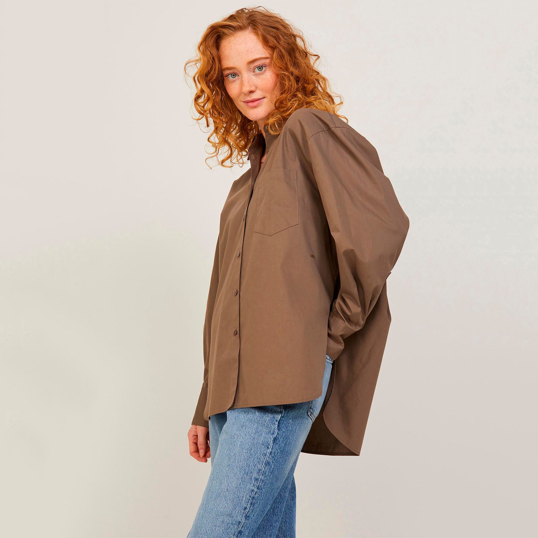 JXJAMIE LS RELAXED SHIRT – Kings Queens